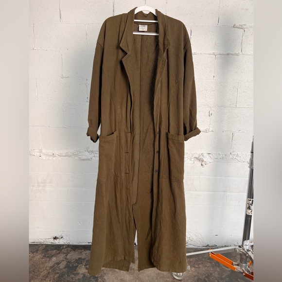 CMC Color Me Cotton | Jackets & Coats | Vintage Long Cotton Duster ...